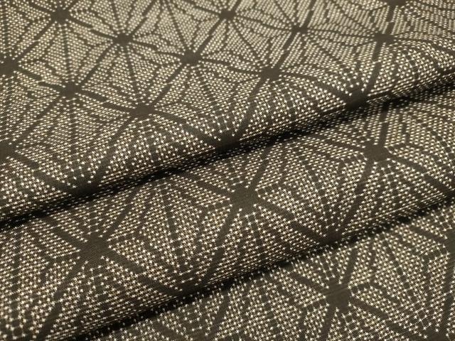 平和屋着物●本場大島紬　7マルキ　麻の葉文様　正絹　逸品　DAAS2042tw