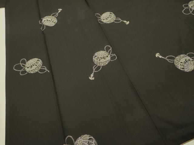 平和屋着物○本場染大島紬 霰文 正絹 逸品 CAAS7039yc