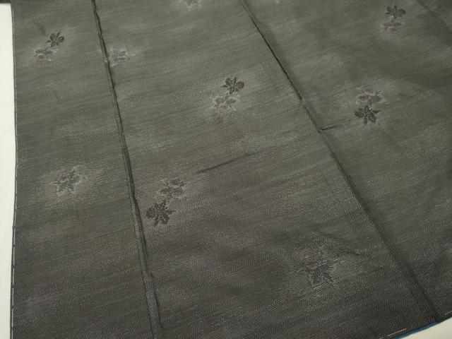 平和屋着物●本場大島紬　舞花文　やまと誂製　正絹　逸品　未使用　DAAS2061tw