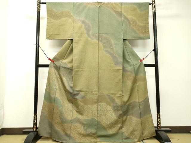 平和屋着物●訪問着　道長洋花文　金彩　正絹　逸品　DAAS2144tw