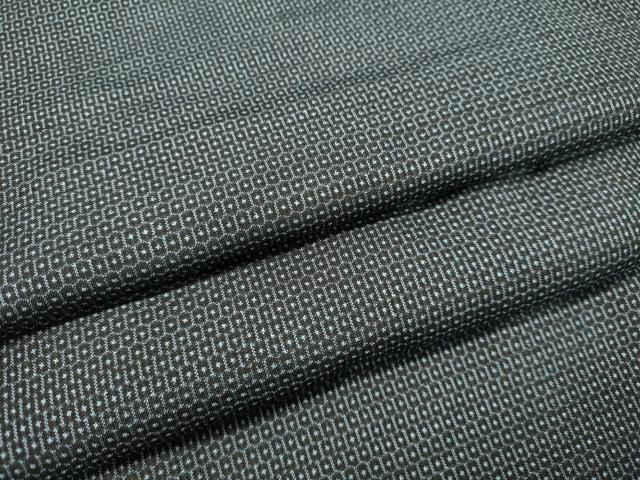 平和屋着物●男性　本場大島紬　100亀甲　総詰め　キングサイズ　正絹　逸品　DAAS2357tw