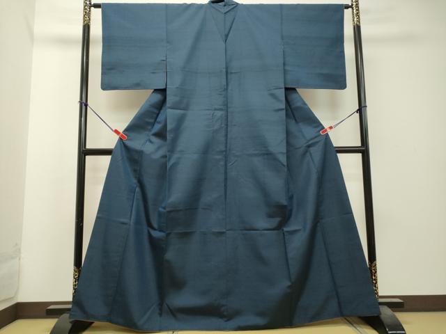 平和屋着物○上質なお召 縞 正絹 逸品 DAAT1026tw