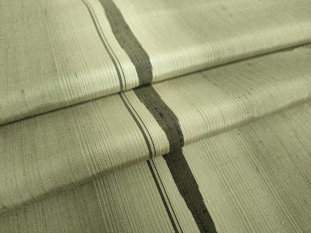 平和屋着物●上質な紬　変わり間道　正絹　逸品　DAAS3030ps