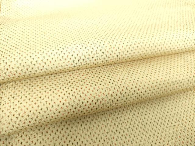 平和屋着物●本塩沢　蚊絣　正絹　逸品　DAAS3482ps