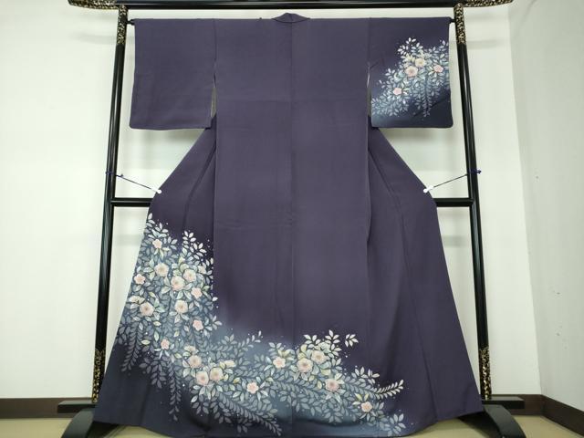 平和屋着物●訪問着　絞り　辻が花　暈し染め　正絹　逸品　DAAS3704ps