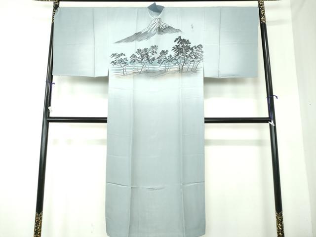 平和屋着物○男性 紬 アンサンブル・長襦袢(袷)セット キングサイズ 長