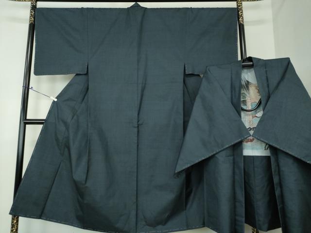 平和屋着物●男性　本場大島紬　アンサンブル　100亀甲　総詰め　正絹　逸品　未使用　DAAS3958ps