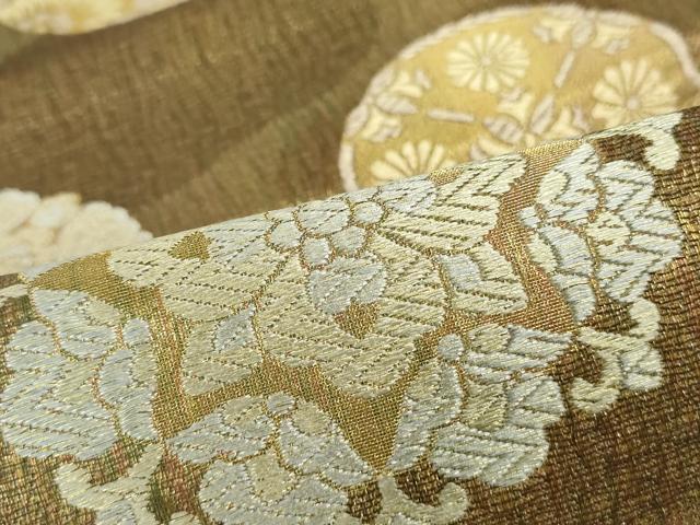 平和屋着物○京の名工 染匠越後屋通博 六通柄袋帯