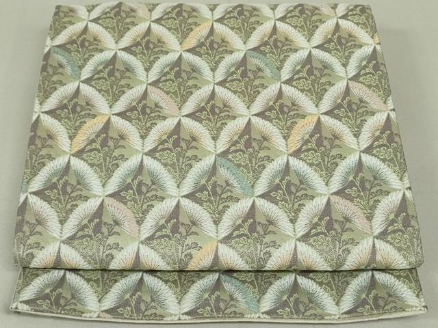 平和屋着物●六通柄袋帯　枝菊文　DAAT0291ob