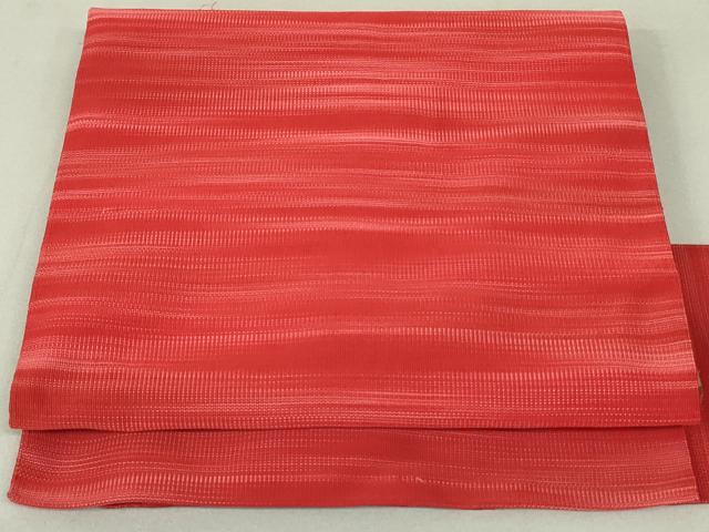 平和屋着物●京都の和装業の老舗一門　千切屋　爪掻き本綴れ　八寸名古屋帯　霞文　正絹　逸品　DAAT0376ob