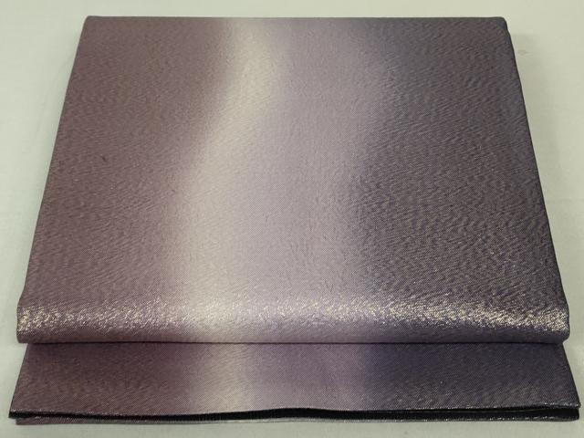 平和屋着物●両面　全通柄袋帯　霞文　金糸　正絹　逸品　DAAT0403ob