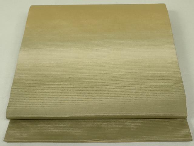 平和屋着物●太鼓柄袋帯　紬地　霞文　正絹　逸品　DAAT0416ob