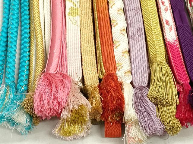 平和屋着物＊夏物 和装小物 帯締め20本 逸品 DAAV8114by