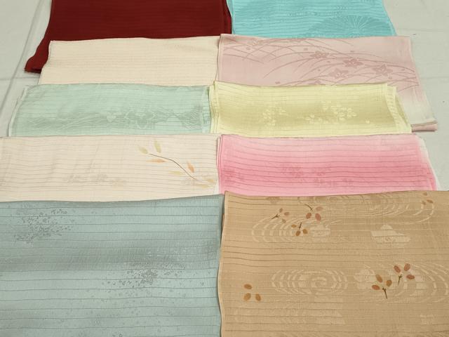 平和屋着物＊夏物　和装小物　帯揚げ10枚　逸品　DAAT0786by