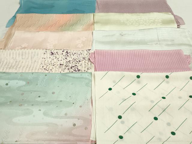平和屋着物＊夏物　和装小物　帯揚げ10枚　逸品　DAAT0787by
