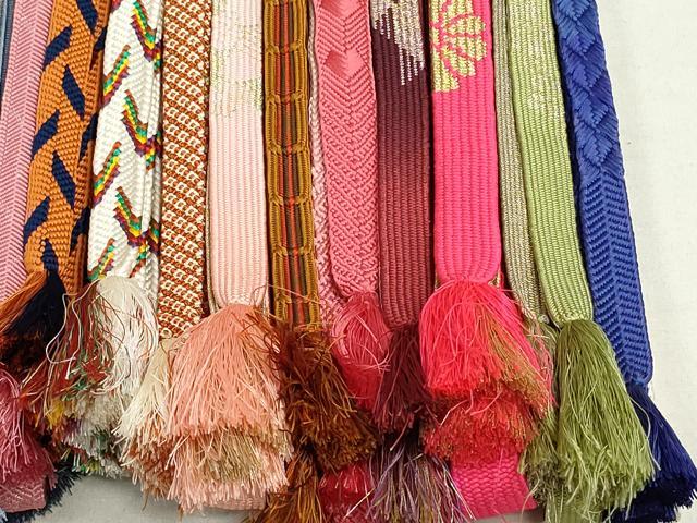 平和屋着物○和装小物 帯締め20本 高麗組 奈良組 金銀糸 逸品