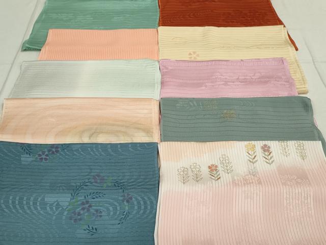平和屋着物＊夏物　和装小物　帯揚げ10枚　全て正絹　逸品　DAAT0891by