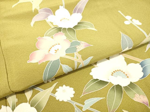 平和屋着物○訪問着 友禅 作家物 流水花文 暈し染め 鈴乃屋