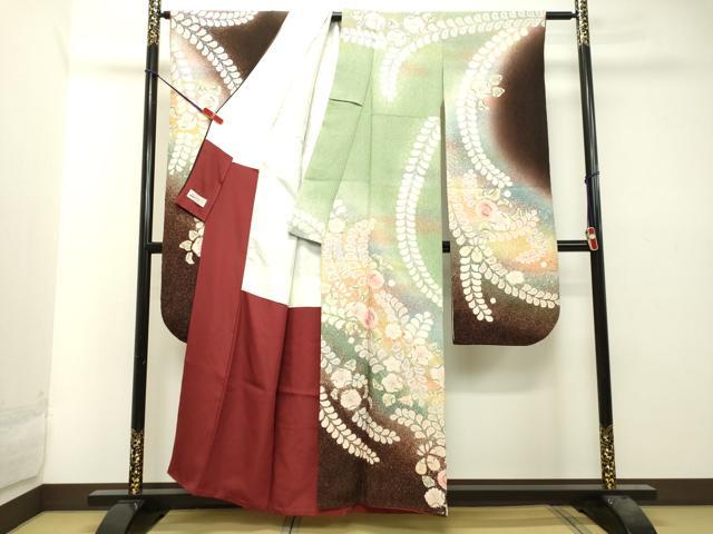 平和屋着物○豪華振袖 絞り 辻が花 暈し染め やまと誂製 正絹 逸品