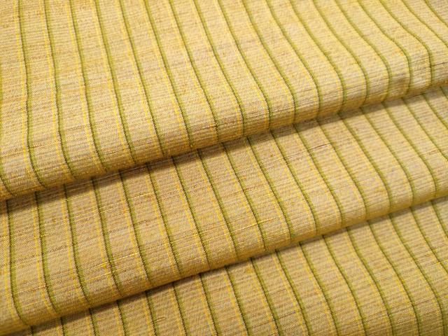 平和屋着物●上質な紬　縞　正絹　逸品　未使用　DAAT1121tw