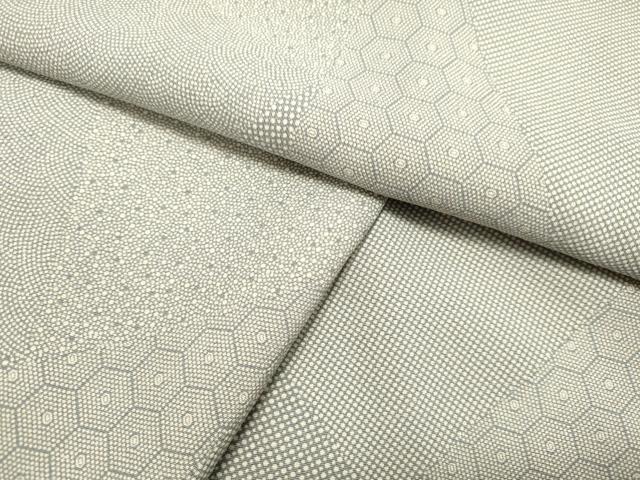 平和屋着物●江戸小紋　切嵌吉祥文　正絹　逸品　未使用　DAAT1223tw