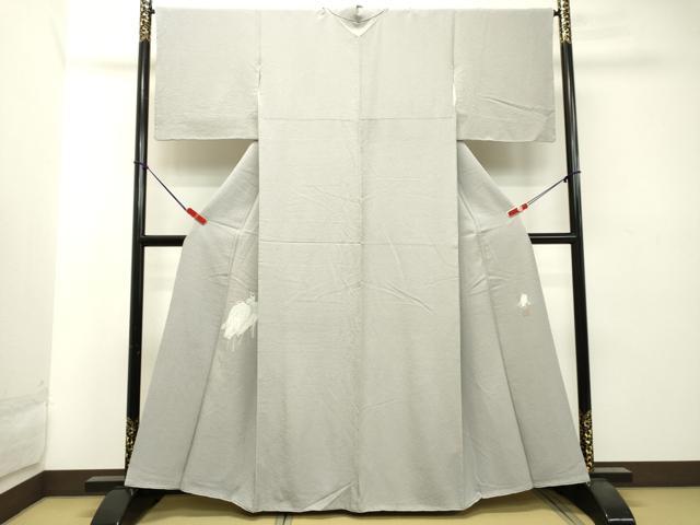 平和屋着物●東京友禅　菅有鬼一　色留訪問着　白鷺　金彩　正絹　逸品　DAAT1268tw