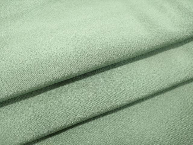 平和屋着物●上質な色無地　千草色　正絹　逸品　未使用　DAAT1366tw