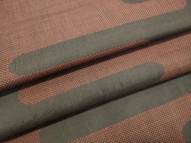 平和屋着物●本場大島紬　7マルキ　霞文　正絹　逸品　DAAT1379tw