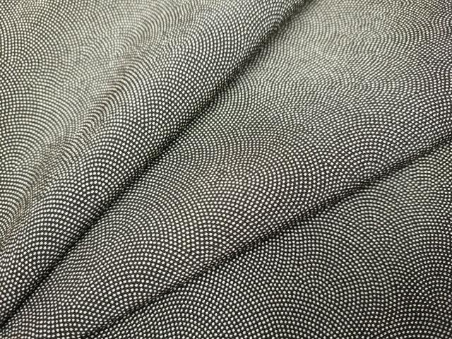 平和屋着物▽江戸小紋　単衣　鮫小紋柄　やまと謹製　正絹　逸品　DAAT4427du