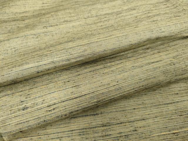 平和屋着物▽上質な紬　単衣　霞文　正絹　逸品　DAAT9134az