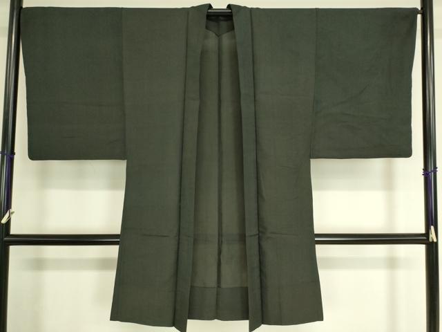 平和屋着物▽男性　長羽織　スリーシーズン　春夏秋　塵除け　蝋色　正絹　逸品　DAAT9154az