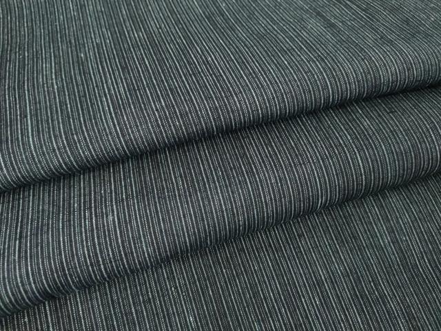 平和屋着物▽男性　紬　単衣　縞　正絹　逸品　DAAT9915az