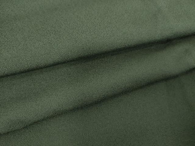 平和屋着物▽男性　お召　単衣　革色　正絹　逸品　DAAT9940az