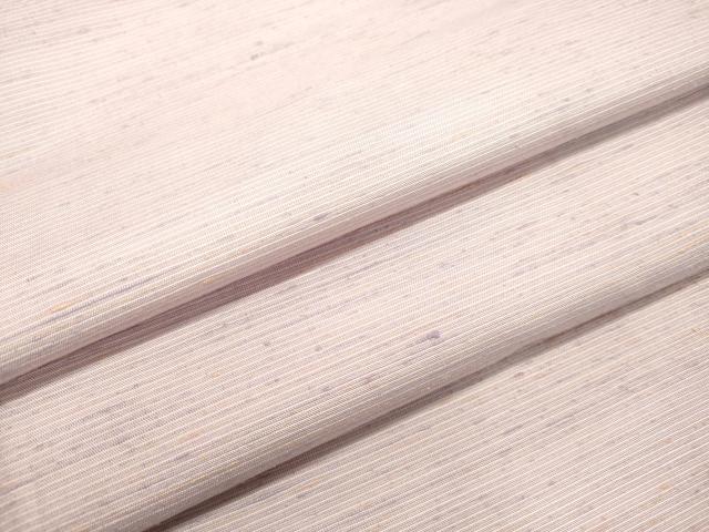 平和屋着物●紅花紬　米沢　霞文　正絹　逸品　DAAU0536tw