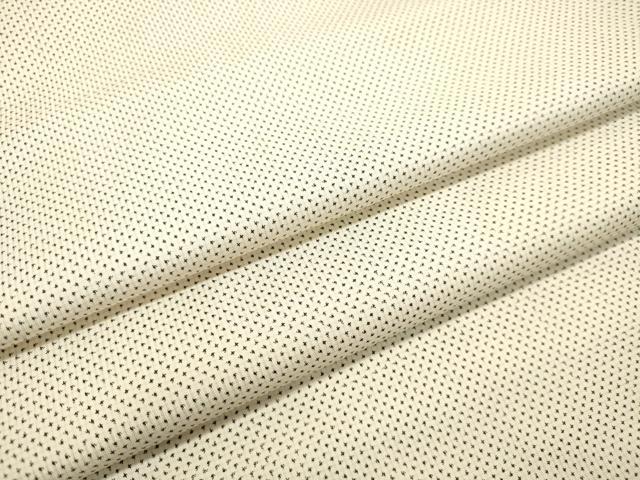 平和屋着物●本場大島紬　白大島　一元絣　正絹　逸品　DAAU0559tw