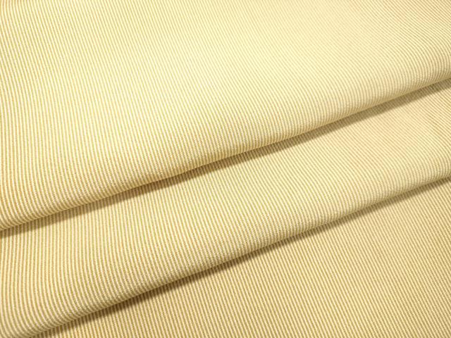 平和屋着物●江戸小紋　万筋　木蘭色×砂色　やまと誂製　正絹　逸品　DAAU0561tw