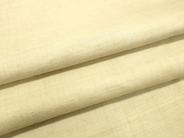 平和屋着物●結城紬　蒸栗色　正絹　逸品　DAAU0674tw