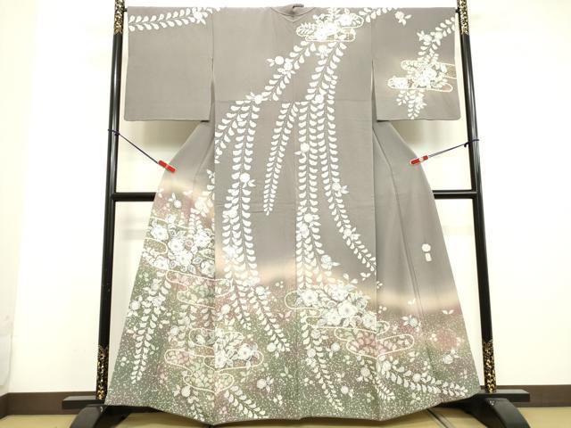 平和屋着物○訪問着 作家物 辻が花 暈し染め 正絹 逸品 CAAS0120th