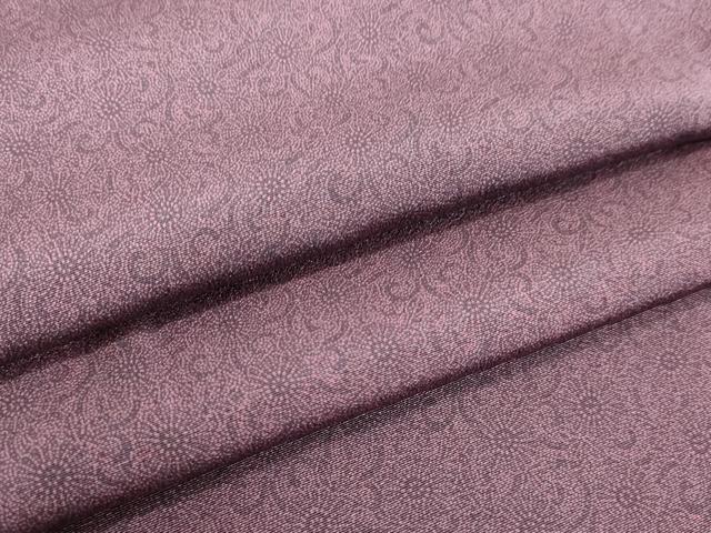 平和屋着物●重要無形文化財　人間国宝　中村勇二郎　江戸小紋　古代菊　正絹　逸品　DAAU0759tw