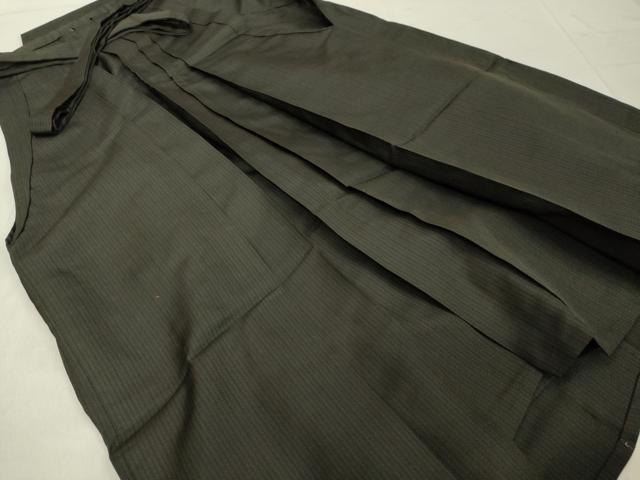 平和屋着物●男性　馬乗り袴　縞　正絹　逸品　DAAU0936tw 平和屋着物○男性 馬乗り袴 縞 正絹 逸品 DAAU0936tw