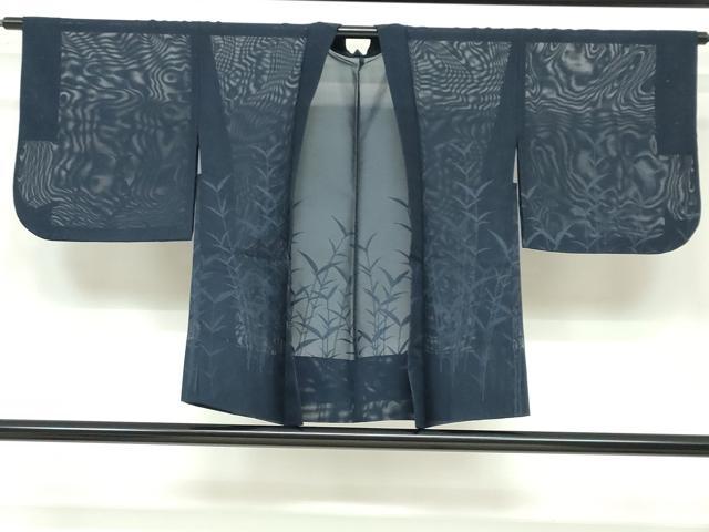 平和屋着物▽夏物 道中着 スリーシーズン 春夏秋 塵除け 紗 草葉