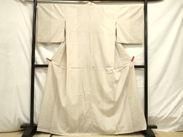 平和屋着物▽本塩沢 単衣 110亀甲 亀甲文様 正絹 逸品 AAAZ1632fy