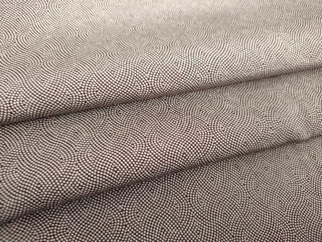 平和屋着物●江戸小紋　分銅繋ぎ　正絹　逸品　DAAU5015ps