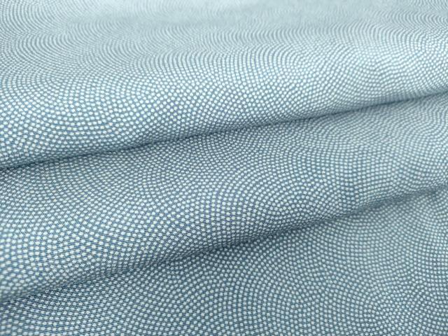 平和屋着物●江戸小紋　鮫小紋柄　三越扱い　正絹　逸品　DAAU5097ps