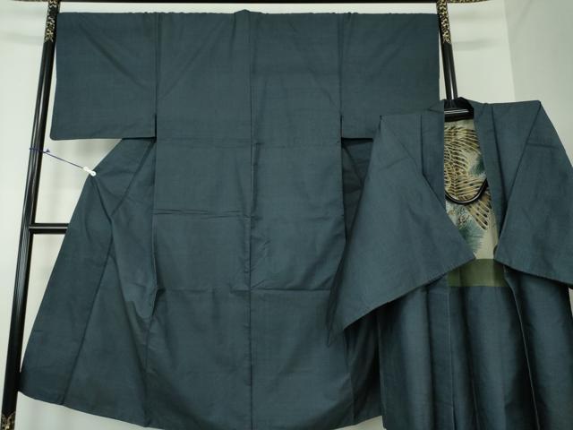 平和屋着物●男性　本場大島紬　アンサンブル　100亀甲　総詰め　正絹　逸品　DAAU5117ps