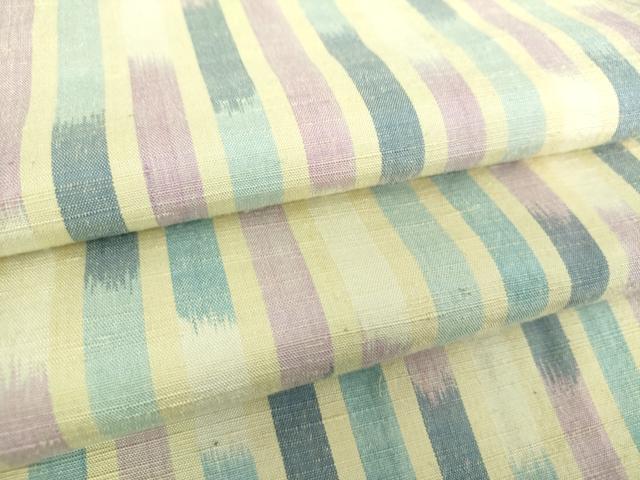 平和屋着物●上質な紬　変わり間道　正絹　逸品　DAAU5586ps