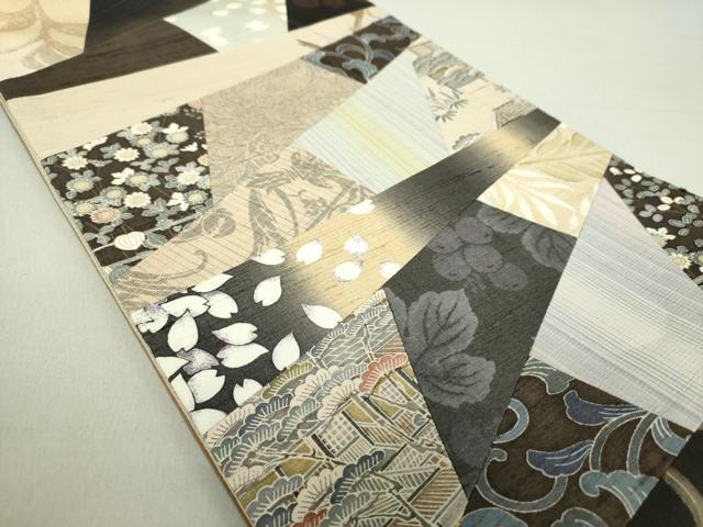 平和屋着物◎太鼓柄袋帯 風景花文 金銀彩 正絹 逸品 DAAJ7662fc