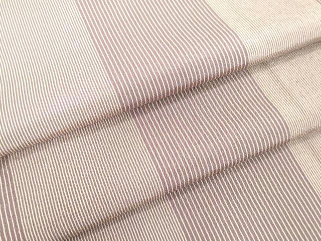 平和屋着物●上質な小紋　間道　正絹　逸品　DAAV1044tw