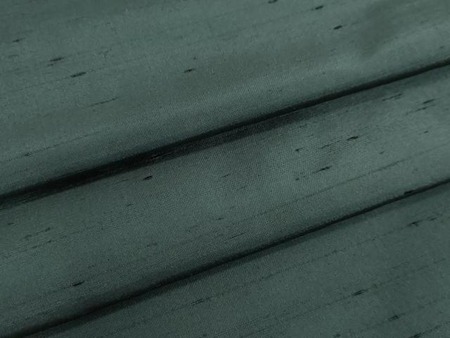 平和屋着物●男性　紬　御召御納戸色　正絹　逸品　DAAV1091tw