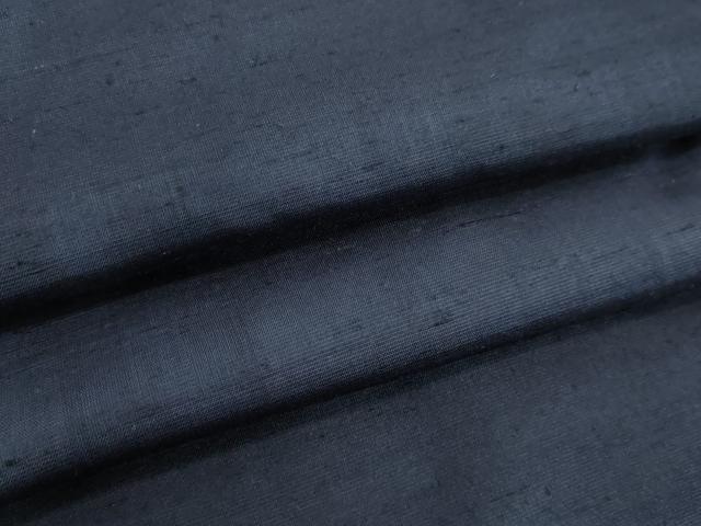 平和屋着物●上質な紬　横段文　正絹　逸品　DAAV1149tw